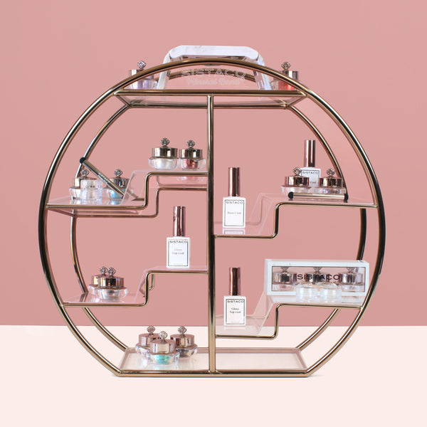 Sistaco showcase with 3 colors